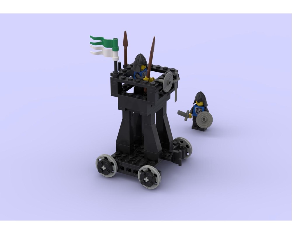 LEGO Set 6030-1-c2 Catapult (1984 Castle > Black Falcons) | Rebrickable ...