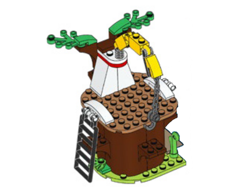 LEGO Set 60307-1-s4 Tree With Crane (2021 City) | Rebrickable - Build ...