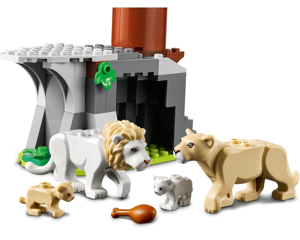 LEGO Set 60307-1 Wildlife Rescue Camp (2021 City) | Rebrickable - Build ...