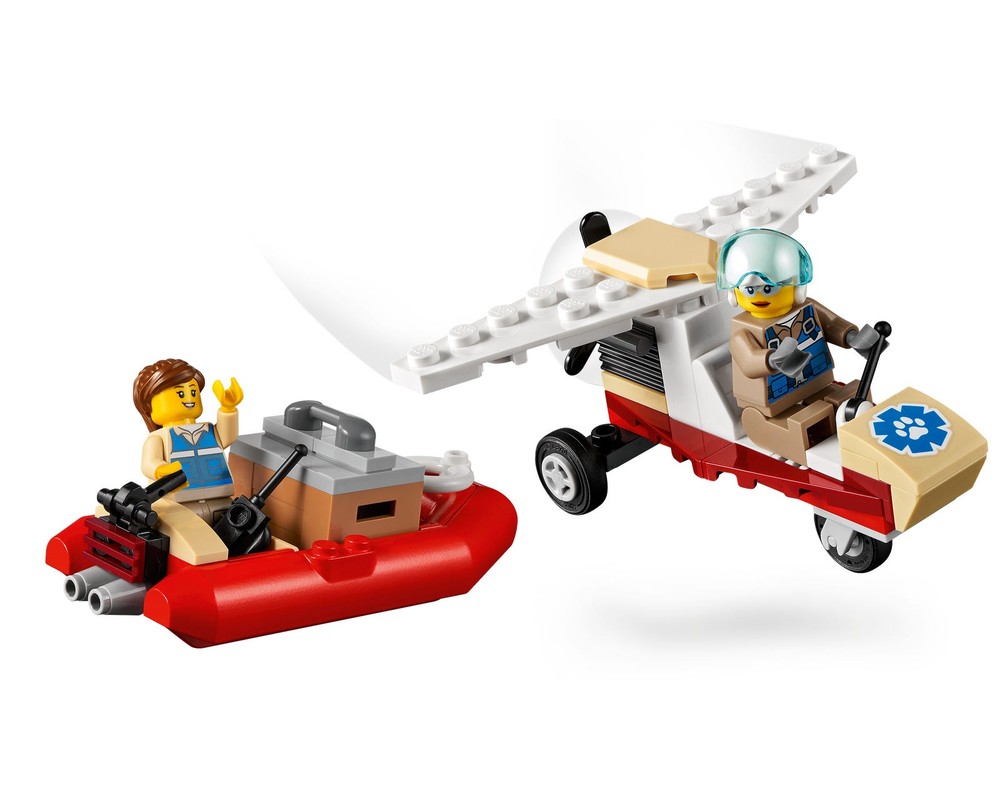 LEGO Set 60307-1 Wildlife Rescue Camp (2021 City) | Rebrickable - Build ...