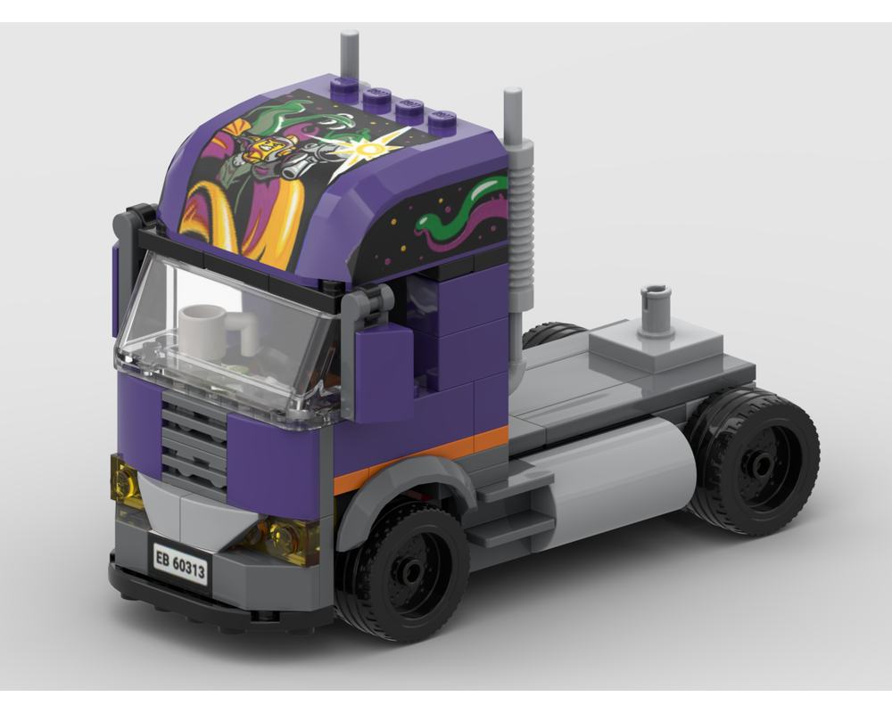 LEGO Set 60313-1-s1 Tractor (2022 City) | Rebrickable - Build with LEGO