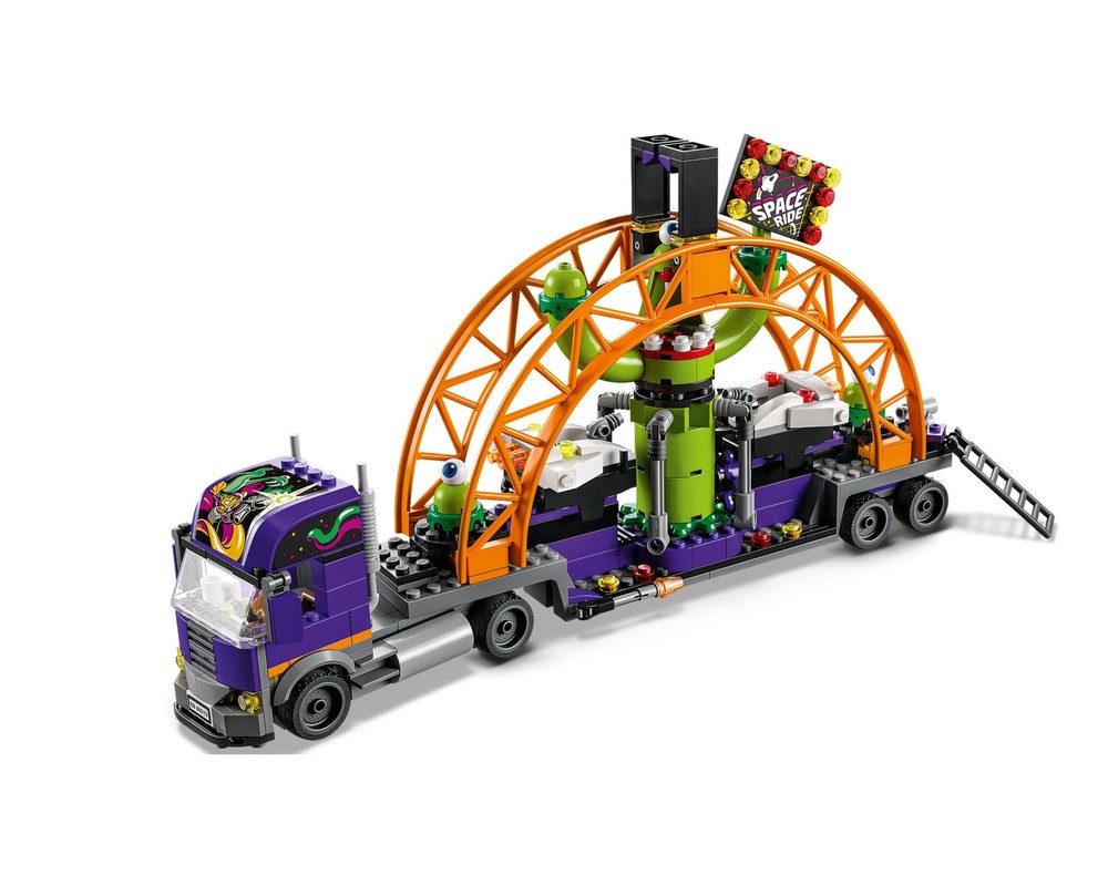 LEGO Set 60313-1 Space Ride Amusement Truck (2022 City) | Rebrickable ...
