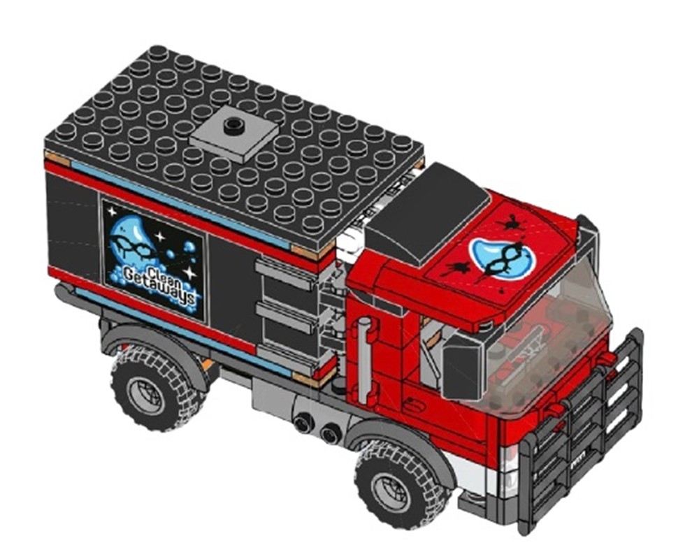 LEGO Set 60317-1-s3 Crooks' Heist Truck (2022 City > Police ...