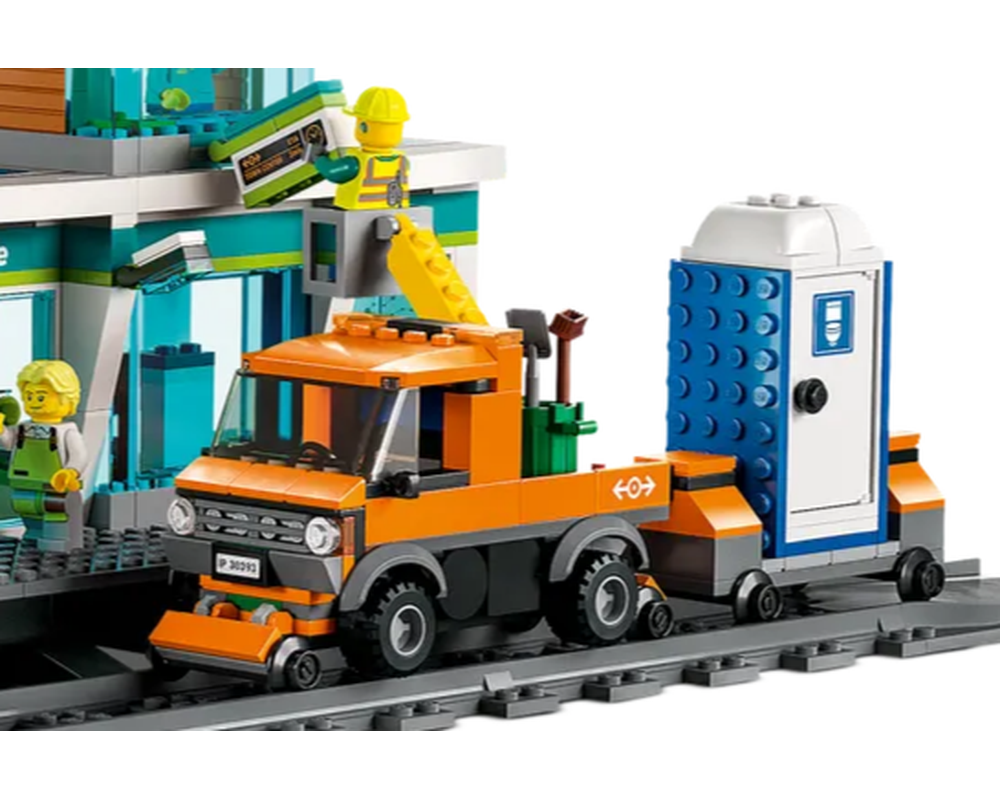 LEGO Set 60335-1-s1 Assembly Vehicle with Toilet Trolley (2022 City ...