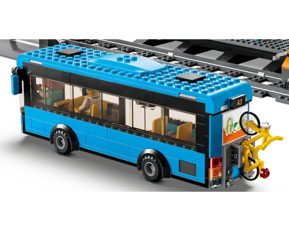 LEGO Set 60335-1-s2 Passenger Bus (2022 City > Trains) | Rebrickable - Build with LEGO