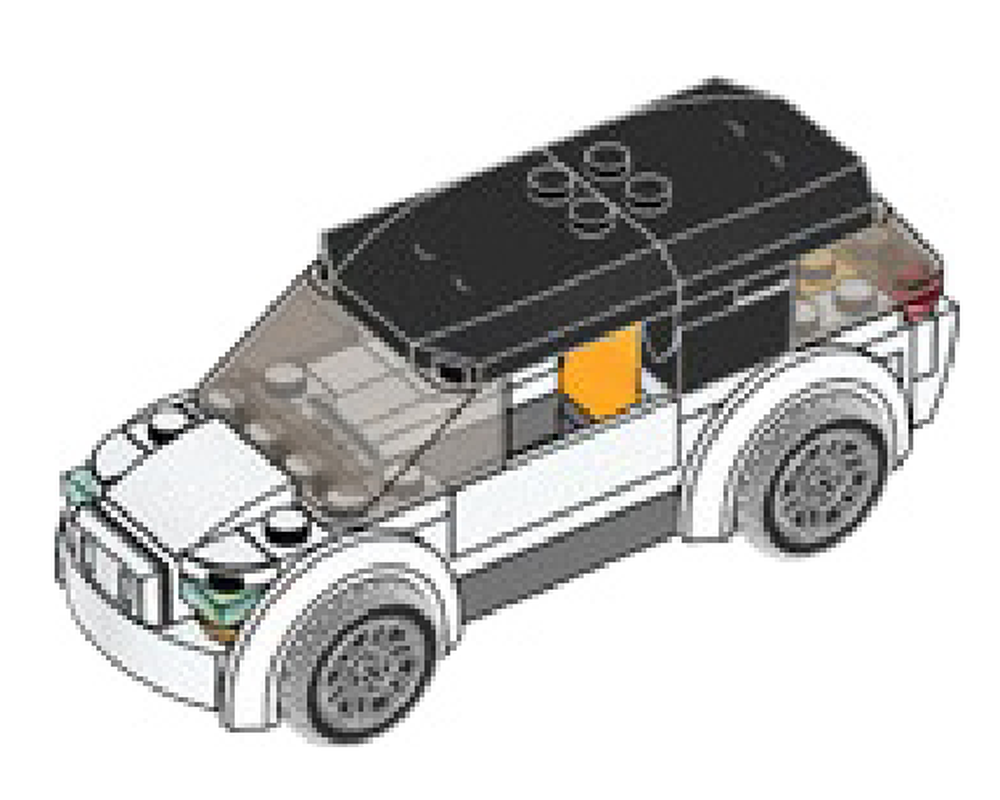 LEGO Set 60336-1-s11 Electric Car Two (2022 City) | Rebrickable - Build ...