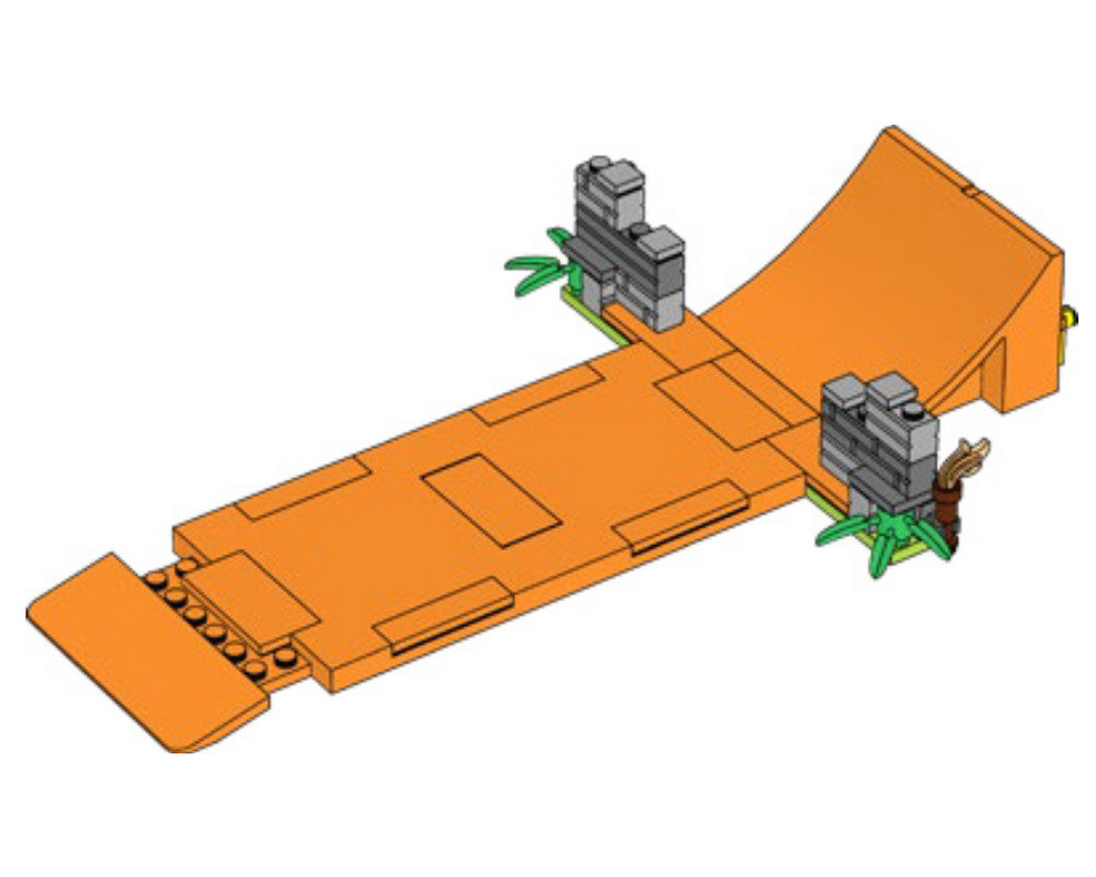 LEGO Set 60338-1-s1 Ramp (2022 City) | Rebrickable - Build with LEGO