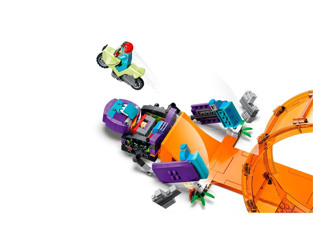 LEGO Set 60338-1 Chimpanzee Smash Stunt Loop (2022 City > Stuntz ...
