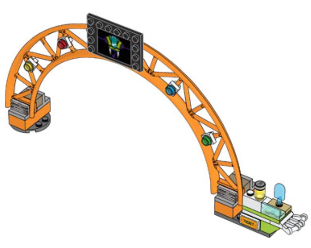 LEGO Set 60339-1-s3 Ticket Booth (2022 City > Stuntz) | Rebrickable ...