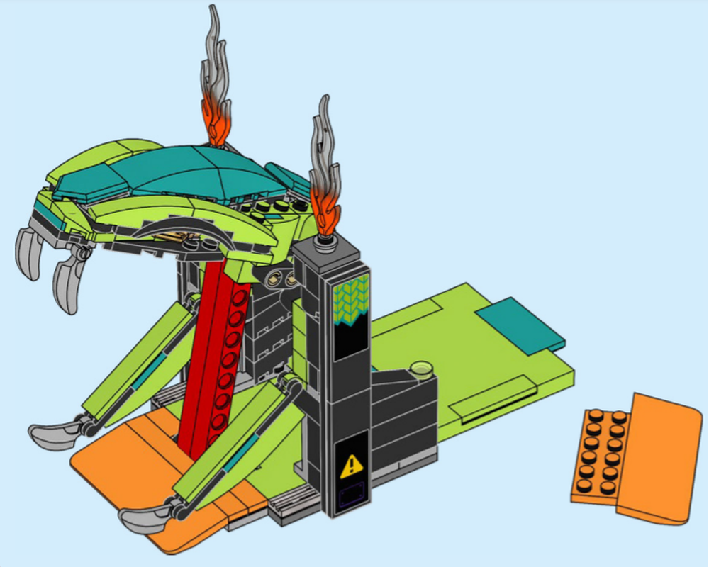 LEGO Set 60339-1-s6 Snake Mouth (2022 City > Stuntz) | Rebrickable ...