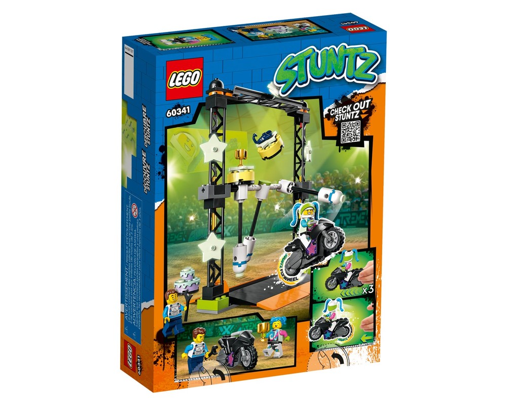 LEGO Set 60341-1 The Knockdown Stunt Challenge (2022 City > Stuntz ...