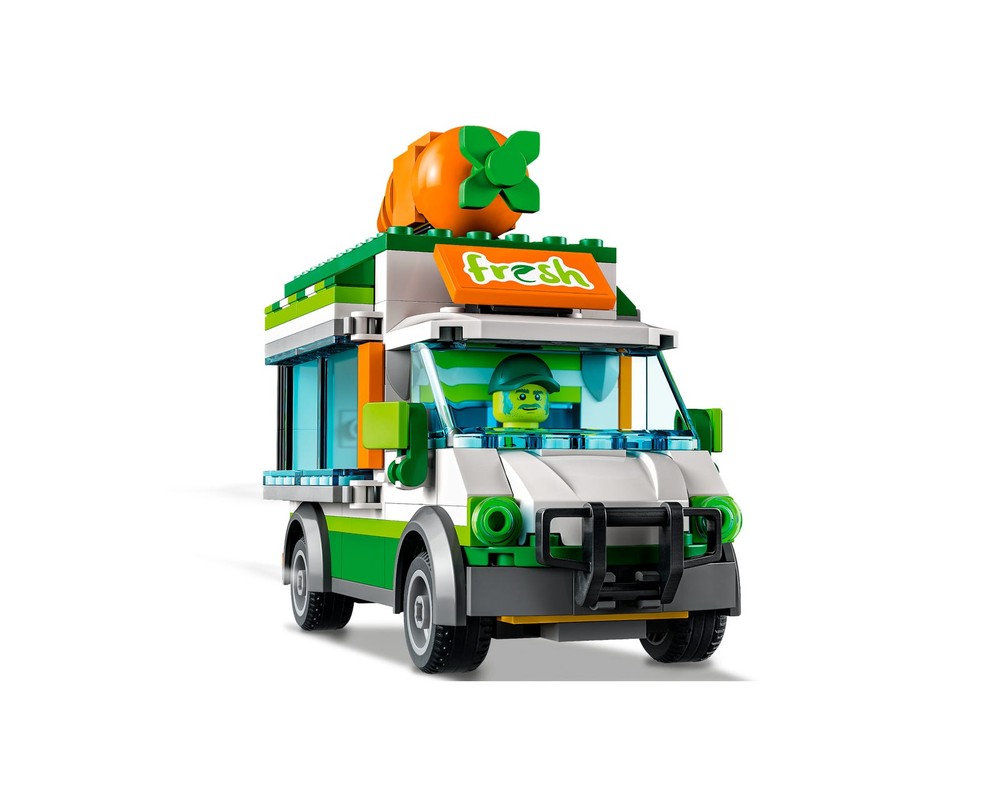 LEGO Set 60345-1 Farmers Market Van (2022 City > Farm) | Rebrickable ...