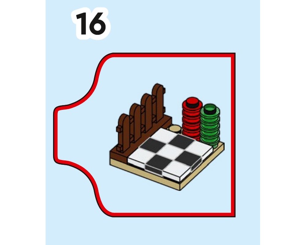 LEGO Set 60352-1-s16 2022 - Day 16: Game of Checkers (2022 Seasonal ...