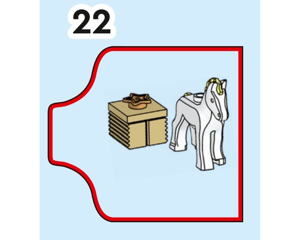 LEGO Set 60352-1-s22 2022 - Day 22: Present and Horse (2022 Seasonal ... LEGO Set 60352-1-s22 2022 - Day 22: Present and Horse (2022 Seasonal ...