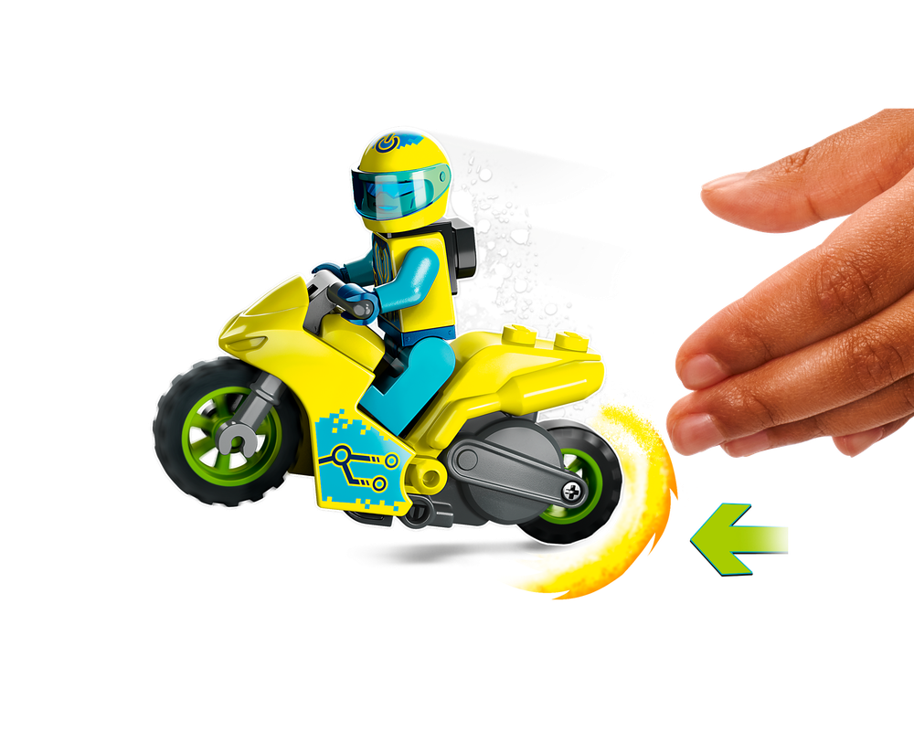 LEGO Set 60358-1 Cyber Stunt Bike (2023 City > Stuntz) | Rebrickable ...