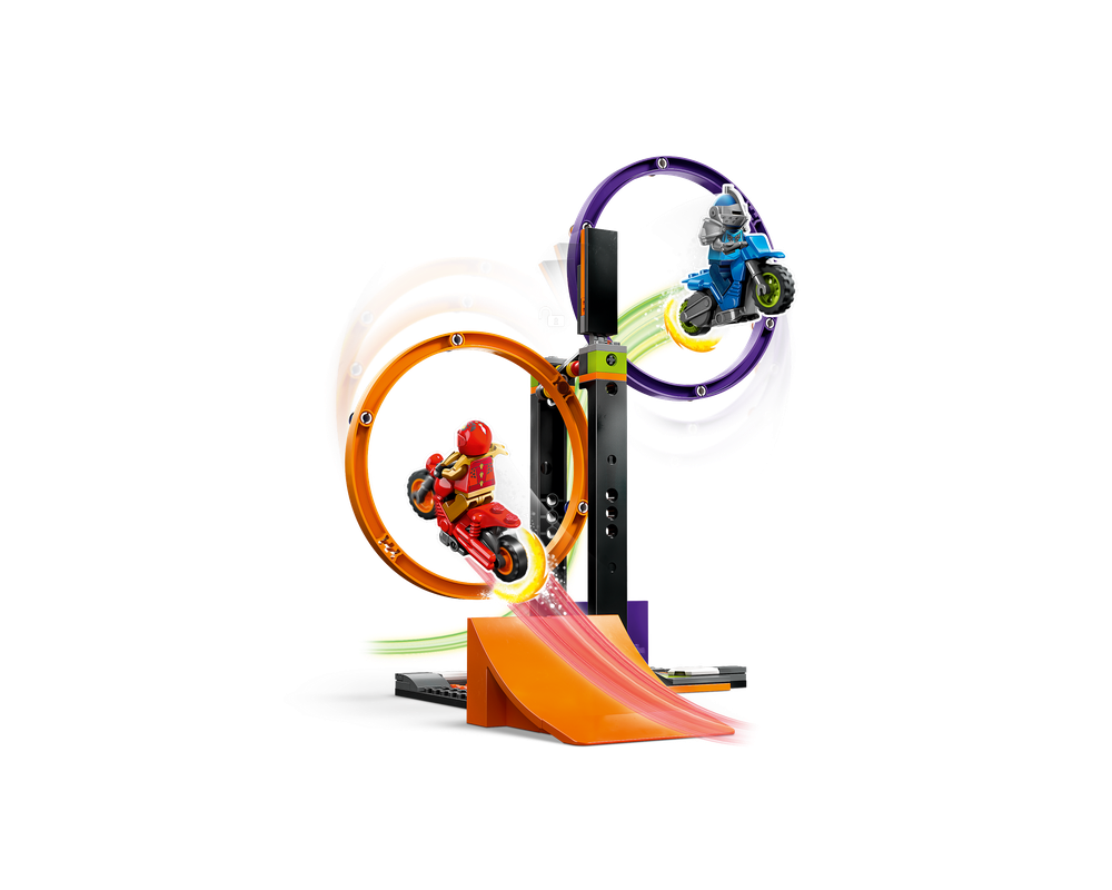 LEGO Set 60360-1 Spinning Stunt Challenge (2023 City > Stuntz ...