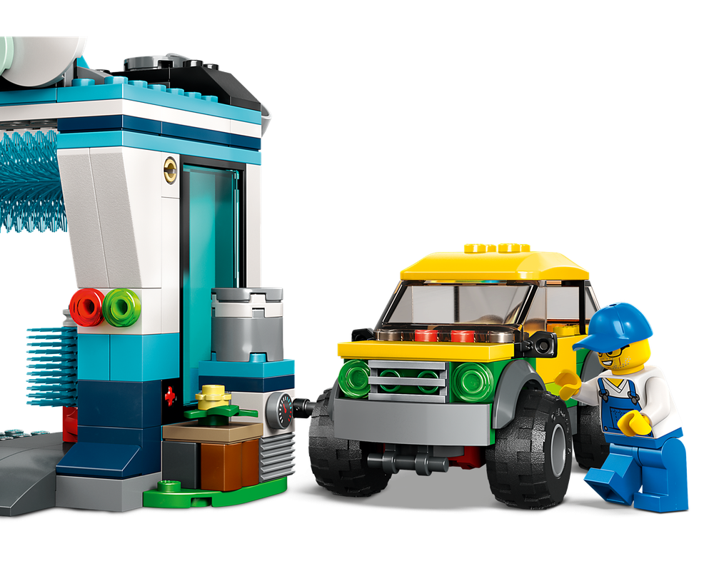LEGO Set 60362-1 Car Wash (2023 City) | Rebrickable - Build with LEGO