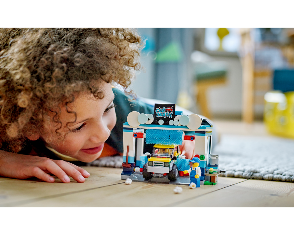 LEGO Set 60362-1 Car Wash (2023 City) | Rebrickable - Build with LEGO