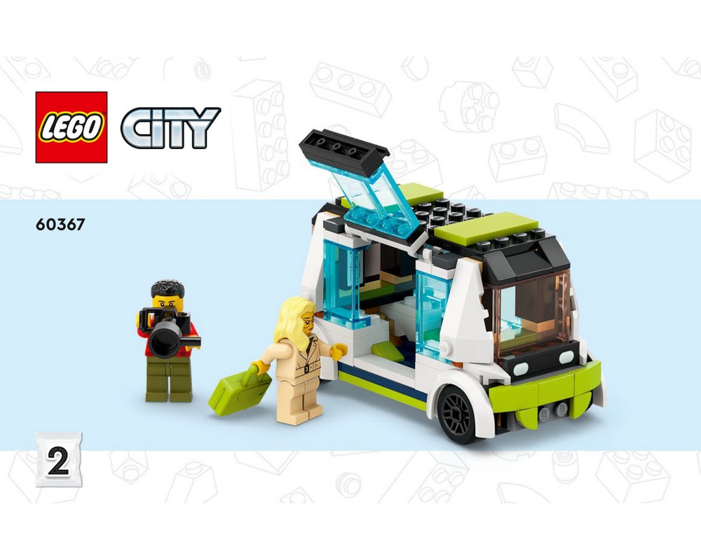 LEGO Set 60367-1-s5 Apron Bus (2023 City > Airport) | Rebrickable ...