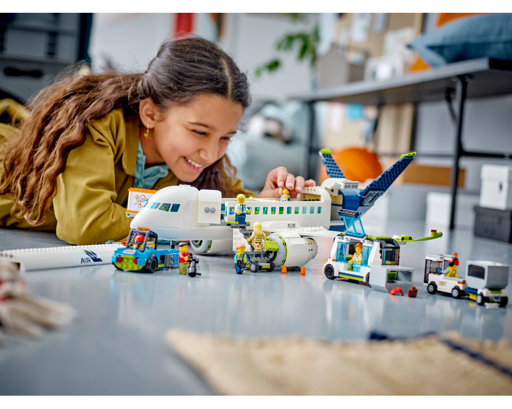 LEGO Set 60367-1 Passenger Airplane (2023 City > Airport) | Rebrickable ...