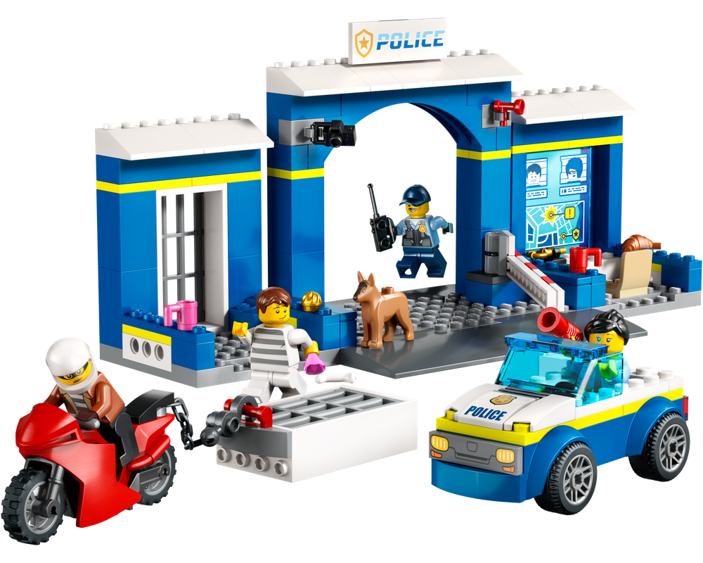 LEGO Set 60370-1 Police Station Chase (2023 City > Police ...