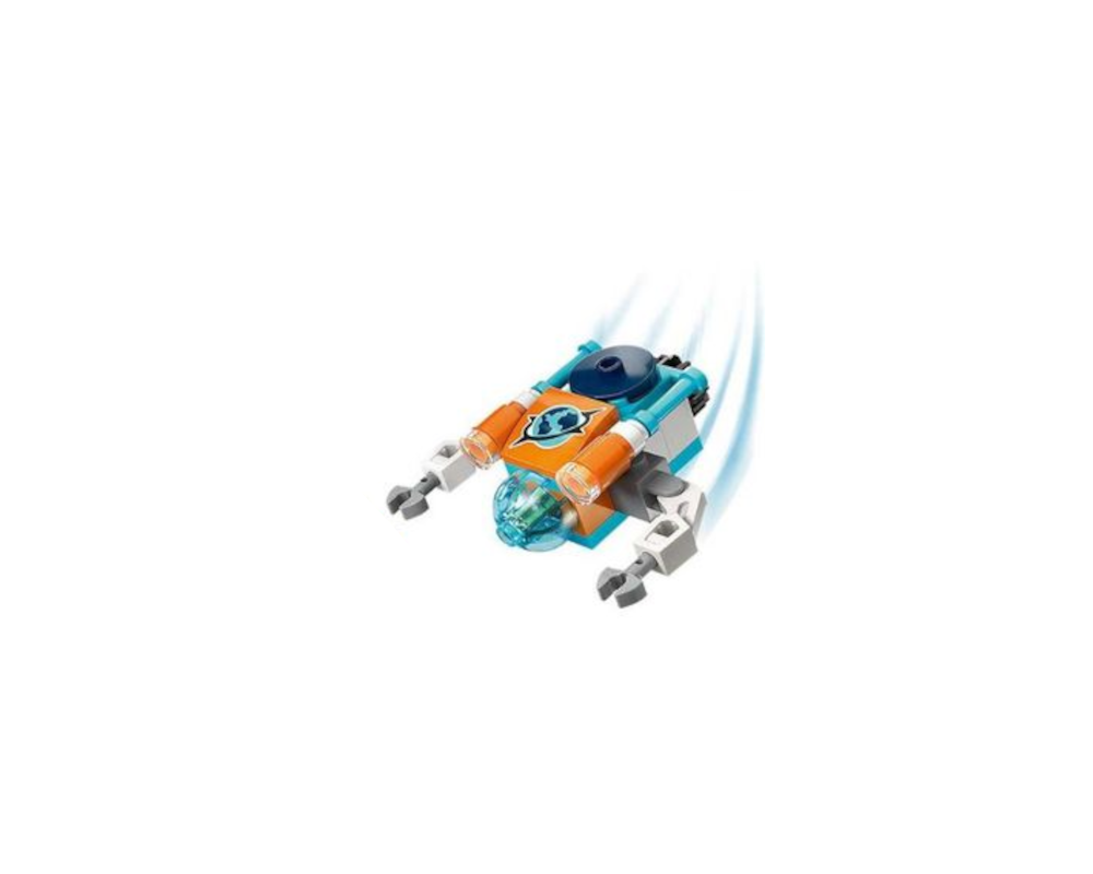 LEGO Set 60377-1-s1 Mini Submersible (2023 City) | Rebrickable - Build ...