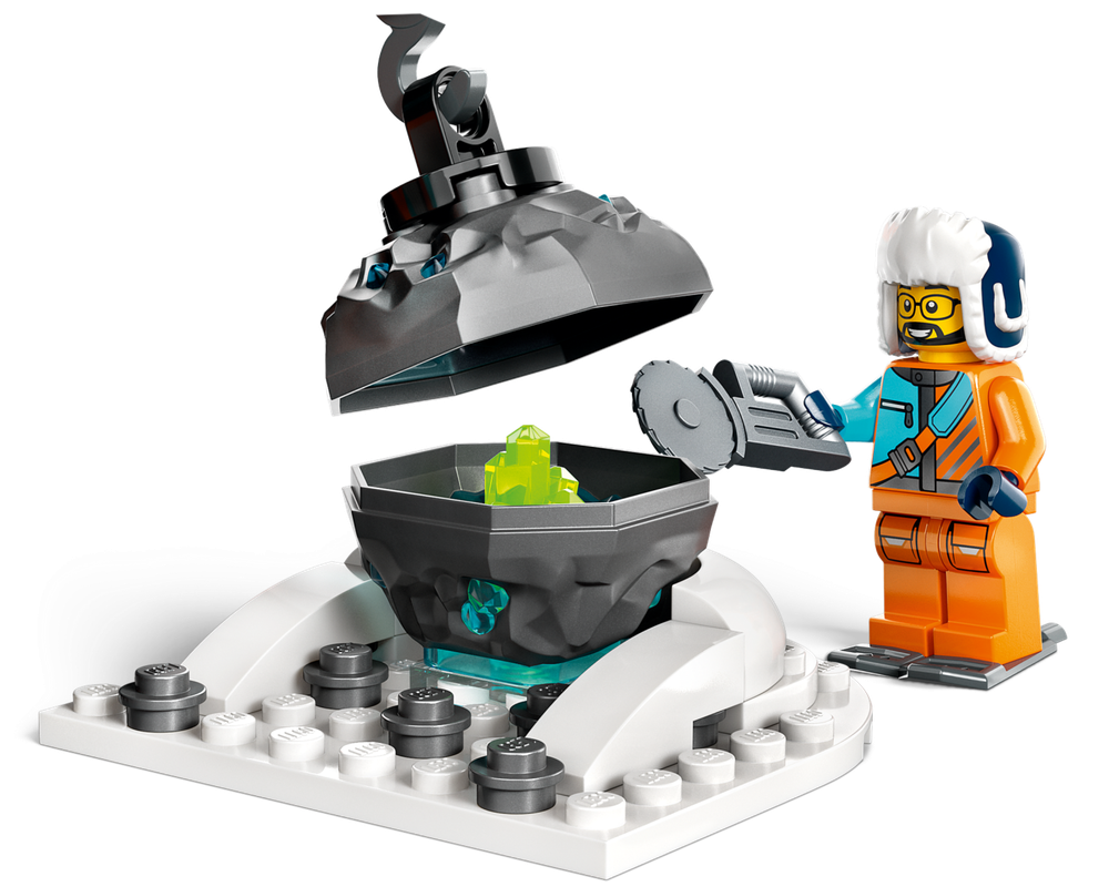 LEGO Set 60378-1 Arctic Explorer Truck and Mobile Lab (2023 City ...