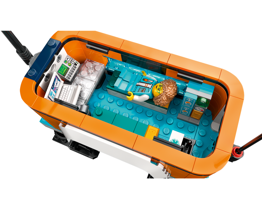 LEGO Set 60378-1 Arctic Explorer Truck and Mobile Lab (2023 City ...