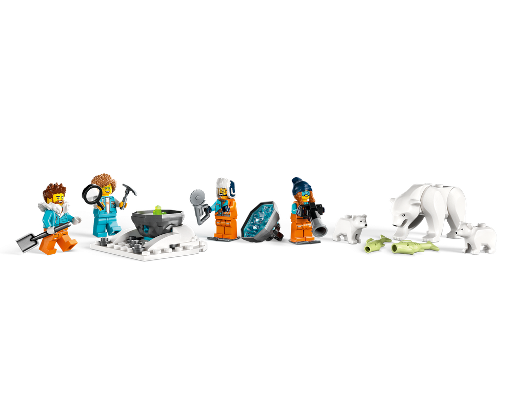 LEGO Set 60378-1 Arctic Explorer Truck and Mobile Lab (2023 City ...