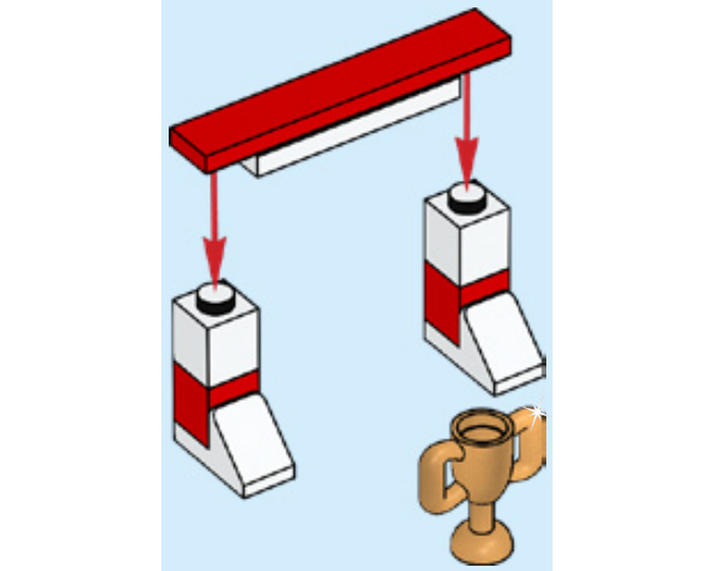 LEGO Set 60381-1-s5 2023 - Day 5: Goal and Trophy (2023 Seasonal ...