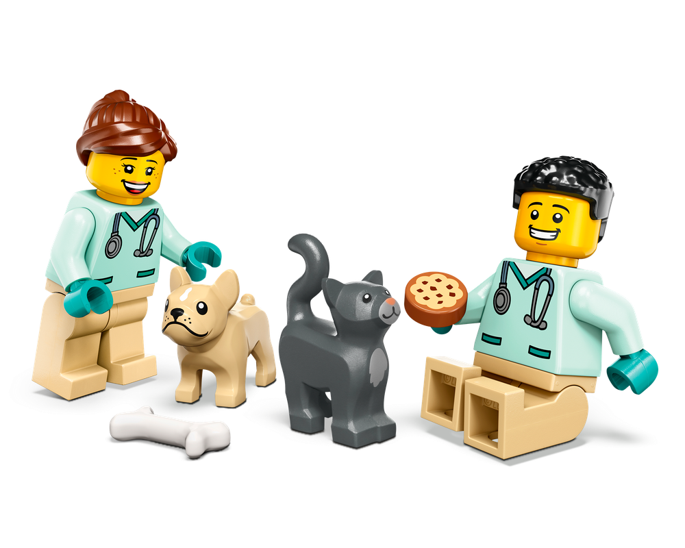 LEGO Set 60382-1 Vet Van Rescue (2023 City) | Rebrickable - Build with LEGO