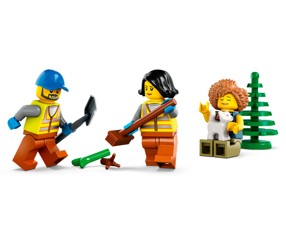 LEGO Set 60386-1 Recycling Truck (2023 City) | Rebrickable - Build with ...