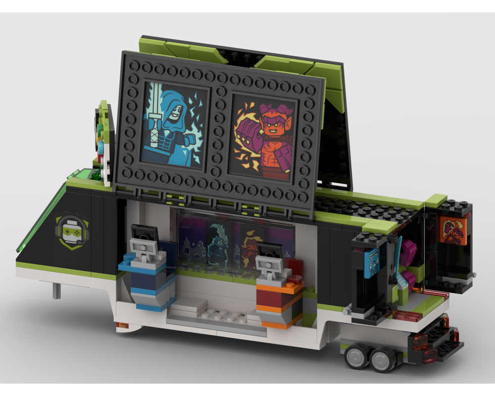 LEGO Set 60388-1-s2 Tournament Trailer (2023 City) | Rebrickable ...