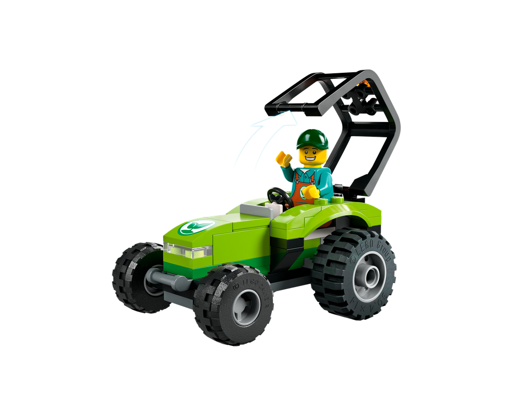 LEGO Set 60390-1 Park Tractor (2023 City > Farm) | Rebrickable - Build ...