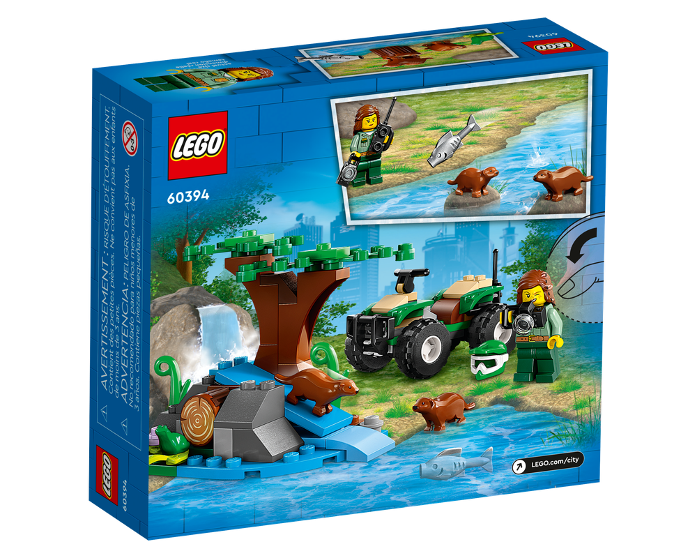 LEGO Set 60394-1 ATV and Otter Habitat (2023 City > Off-Road ...