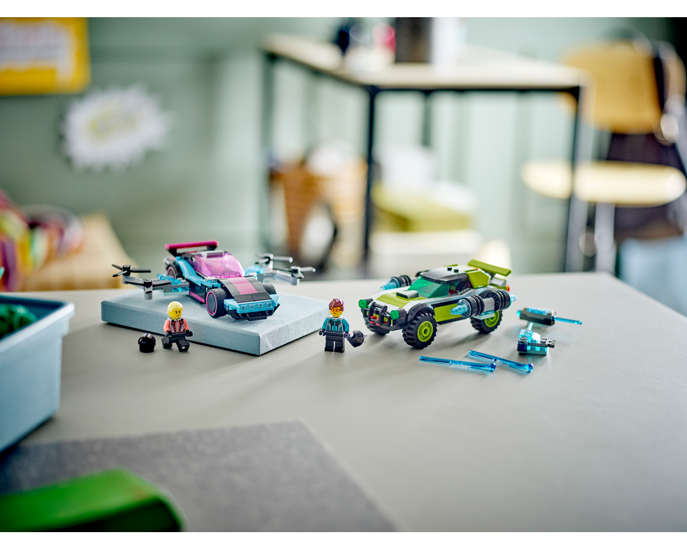 LEGO Set 60396-1 Modified Race Cars (2023 City > Traffic) | Rebrickable ...