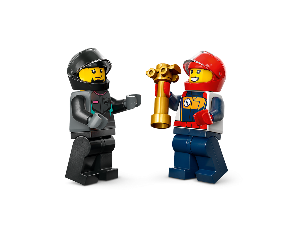 LEGO Set 60400-1 Go-Karts and Race Drivers (2024 City) | Rebrickable ...