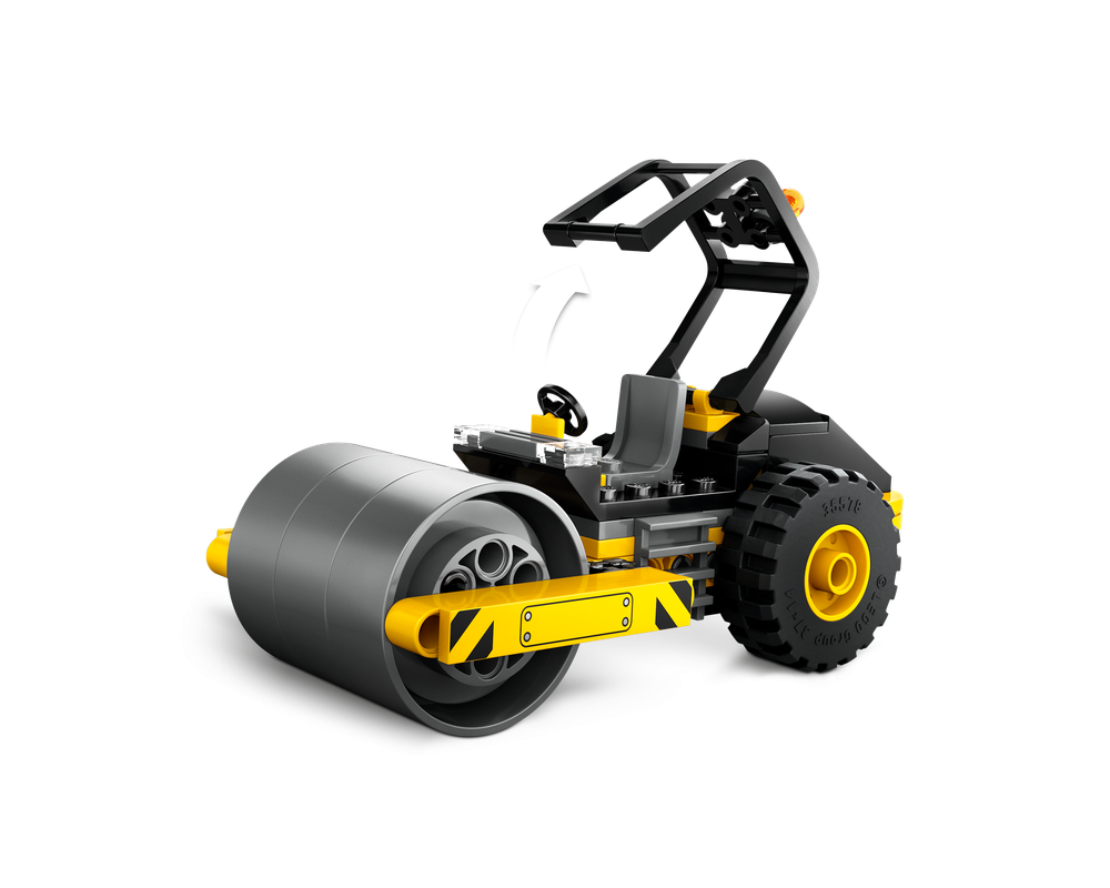 LEGO Set 60401-1 Construction Steamroller (2024 City > Construction ...