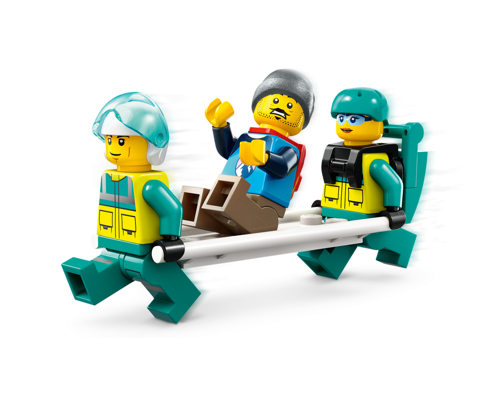 LEGO Set 60405-1 Emergency Rescue Helicopter (2024 City > Hospital ...