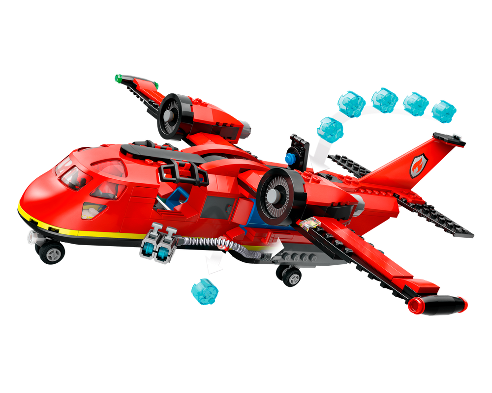 LEGO Set 60413-1 Fire Rescue Plane (2024 City > Fire) | Rebrickable ...