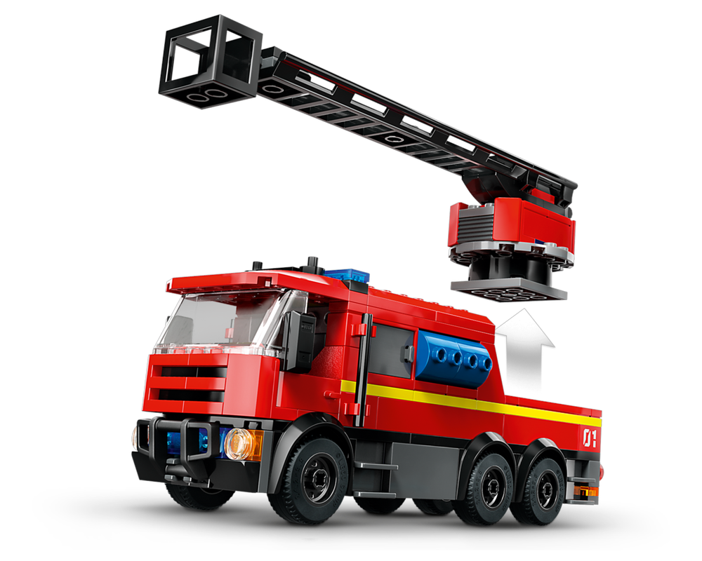LEGO Set 60414-1 Fire Station with Fire Truck (2024 City > Fire ...