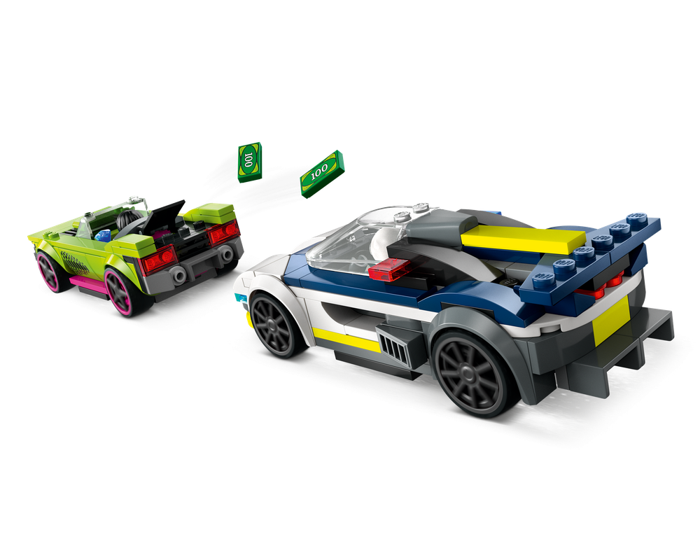 LEGO Set 60415-1 Police Car and Muscle Car Chase (2024 City > Police ...