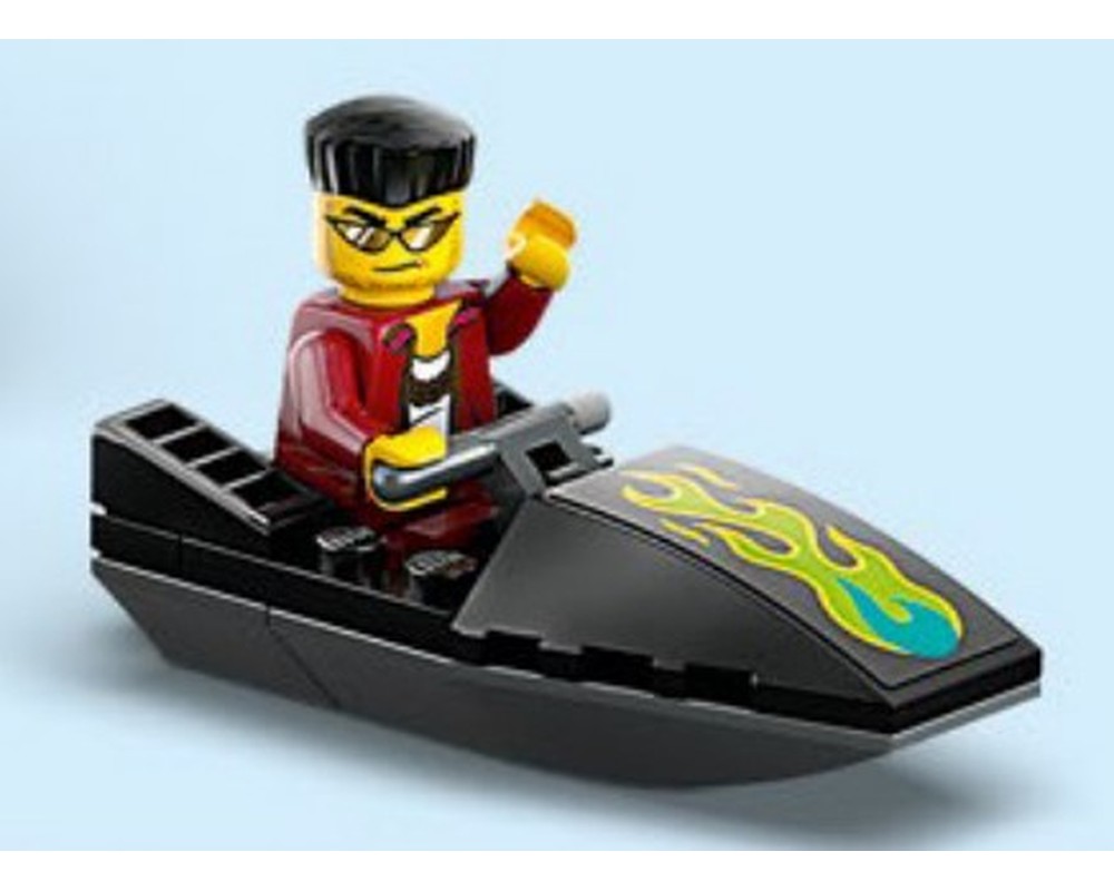 LEGO Set 60417-1-s2 Crook Jetski (2024 City > Police) | Rebrickable ...