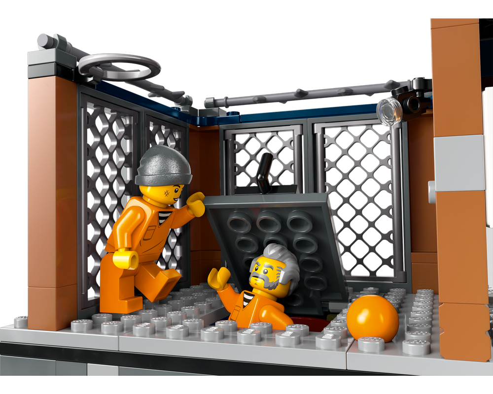 LEGO Set 60419-1 Police Prison Island (2024 City > Police ...