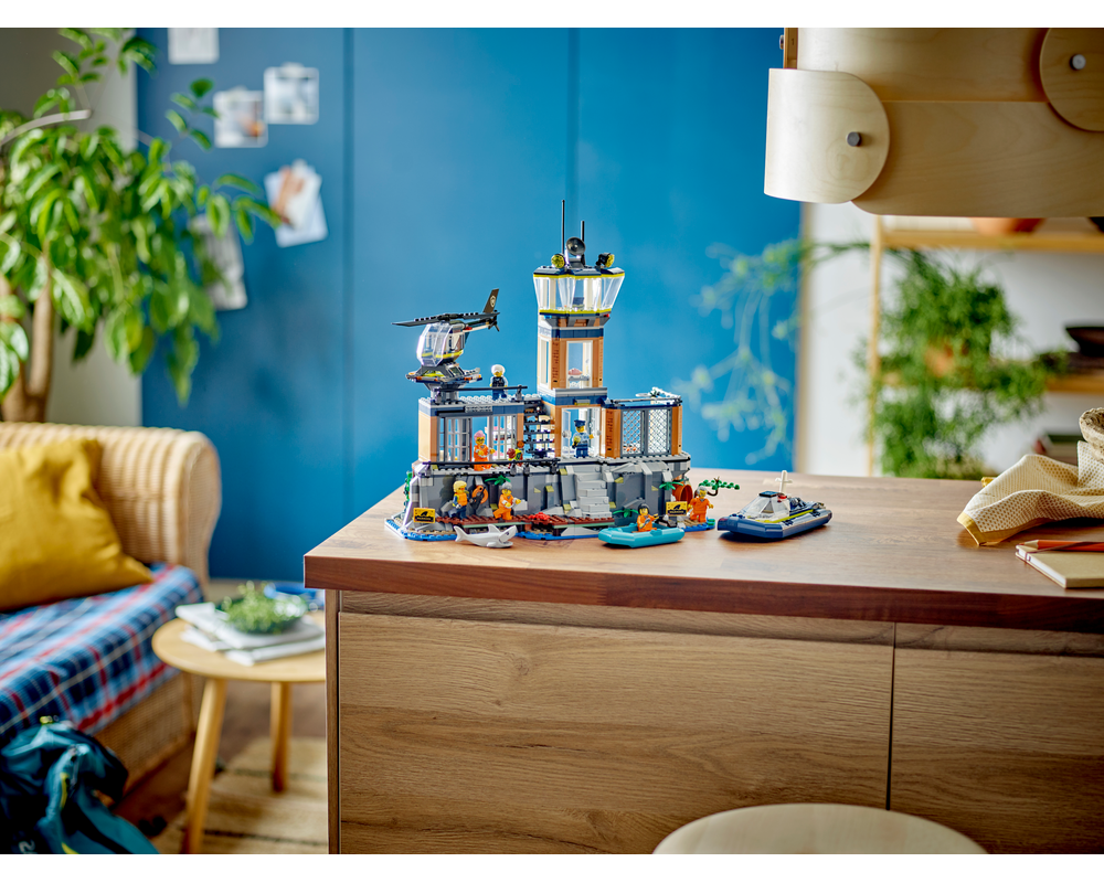LEGO Set 60419-1 Police Prison Island (2024 City > Police ...