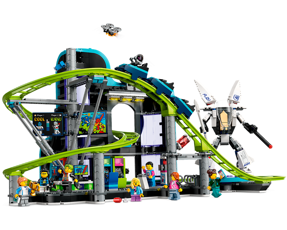 LEGO Set 60421-1 Robot World (2024 City) | Rebrickable - Build with LEGO