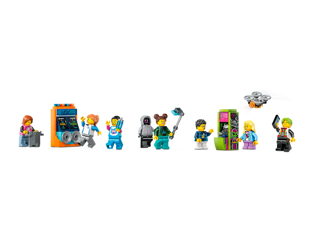 LEGO Set 60421-1 Robot World (2024 City) | Rebrickable - Build with LEGO