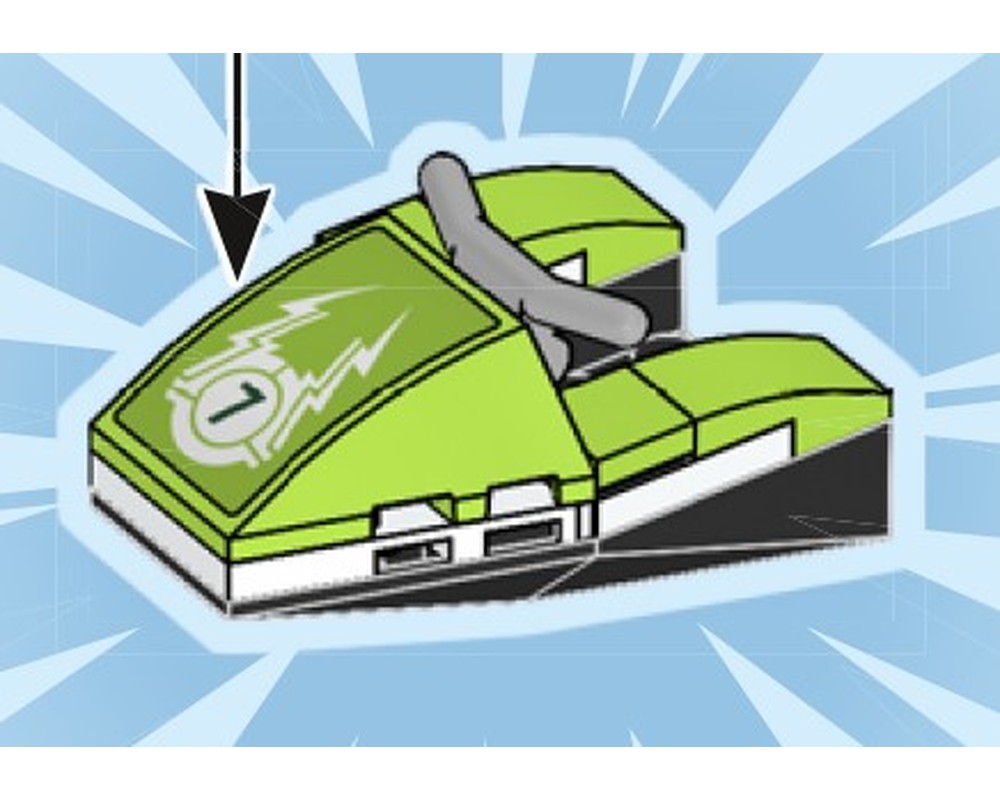 LEGO Set 60422-1-s1 Green Jetski (2024 City > Harbor) | Rebrickable ...