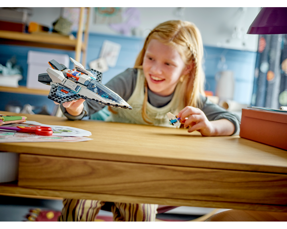 LEGO Set 60430-1 Interstellar Spaceship (2024 City) | Rebrickable ...