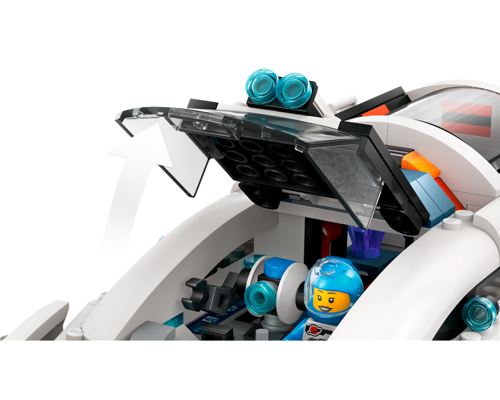 LEGO Set 60432-1 Command Rover and Crane Loader (2024 City ...